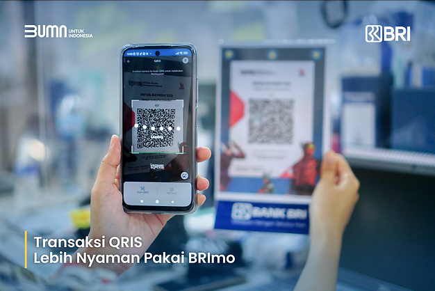 Transaksi QRIS Lebih Nyaman Pakai BRImo - Bank BRI | Melayani Dengan Setulus Hati