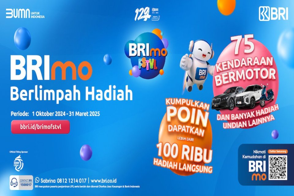 BRImo FSTVL Hadir Menyuguhkan Beragam Hadiah - Promo - Bank BRI ...